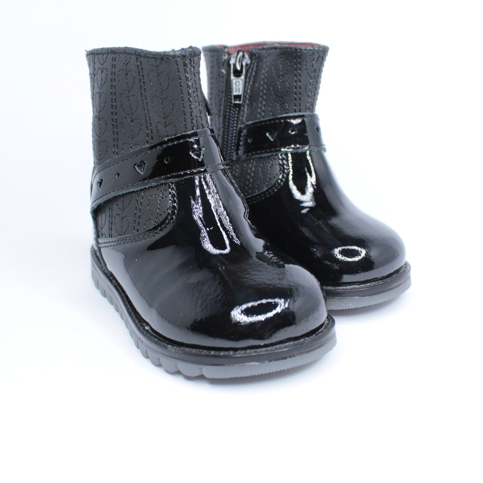 botita negra charol – Little Girls Dress Shop & boys